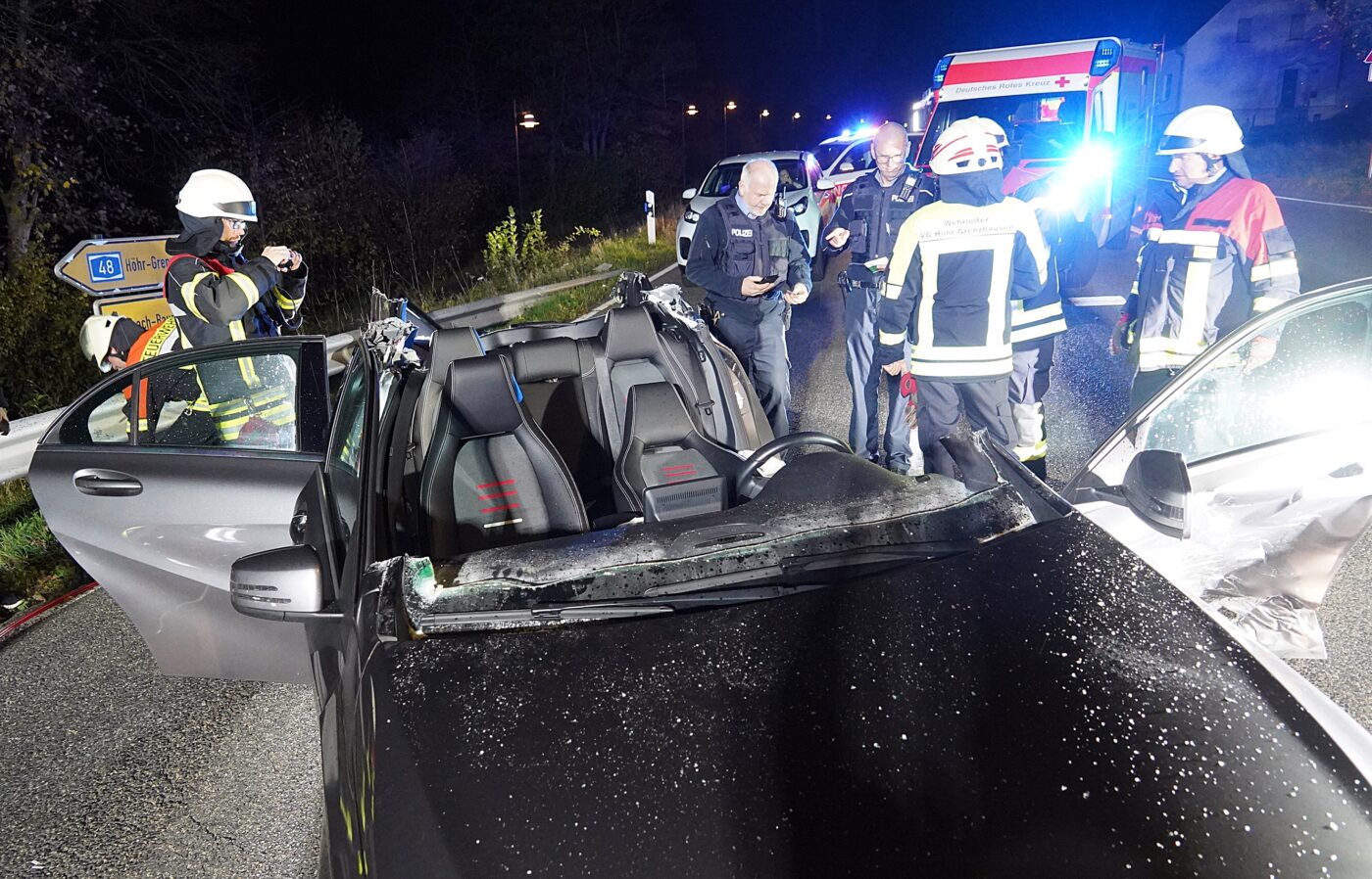 Hilgert: Unfall mit zwei Schwerverletzten - 56Aktuell